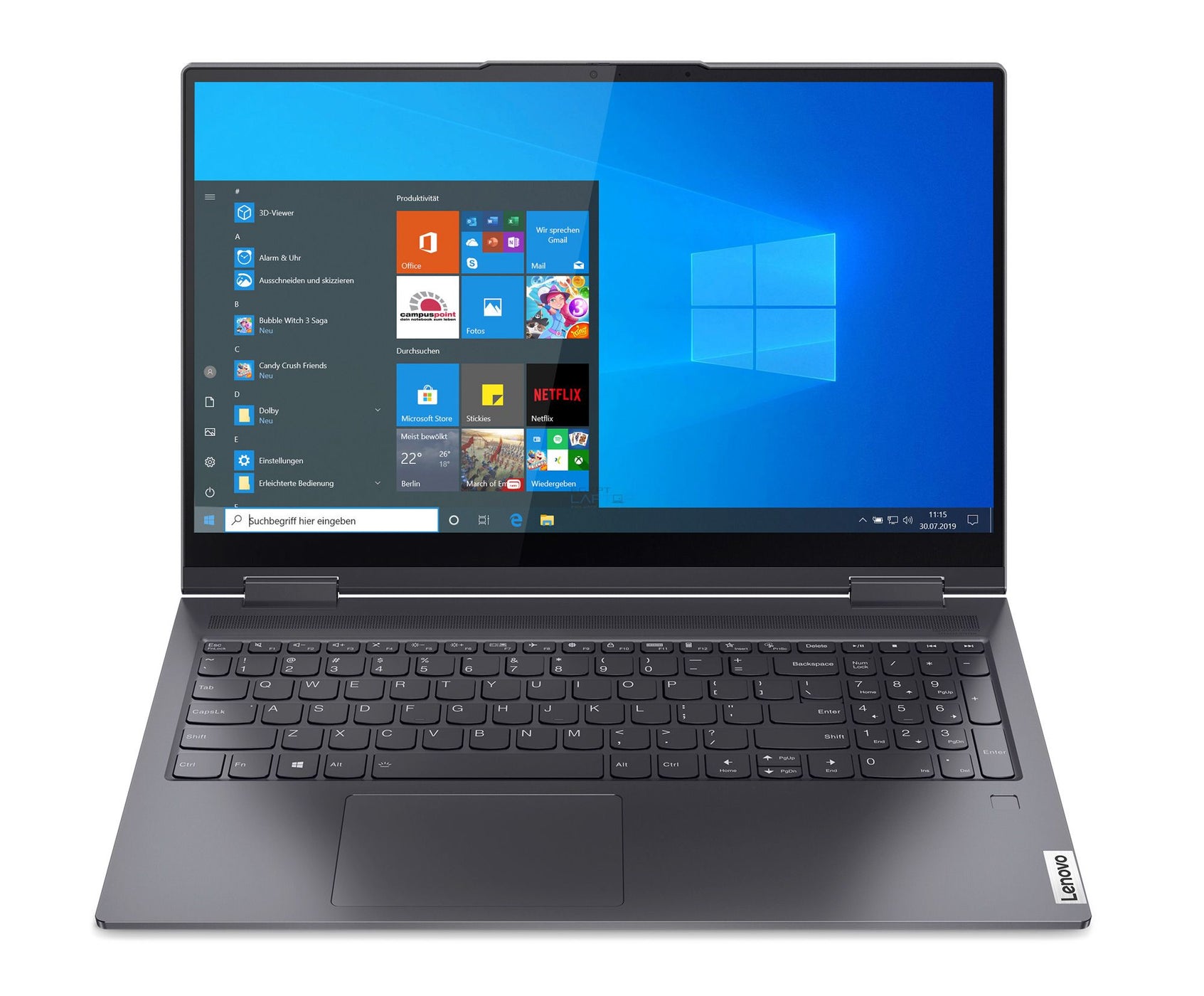 Open Box - Lenovo Yoga 7i 16IRL8 - 16" 2 in 1 Laptop - Intel Corei7-13 ...
